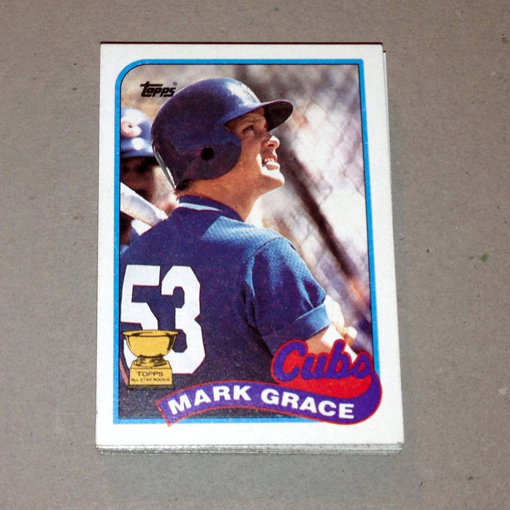 1989 TOPPS BASEBALL - Chicago Cubs Team Set