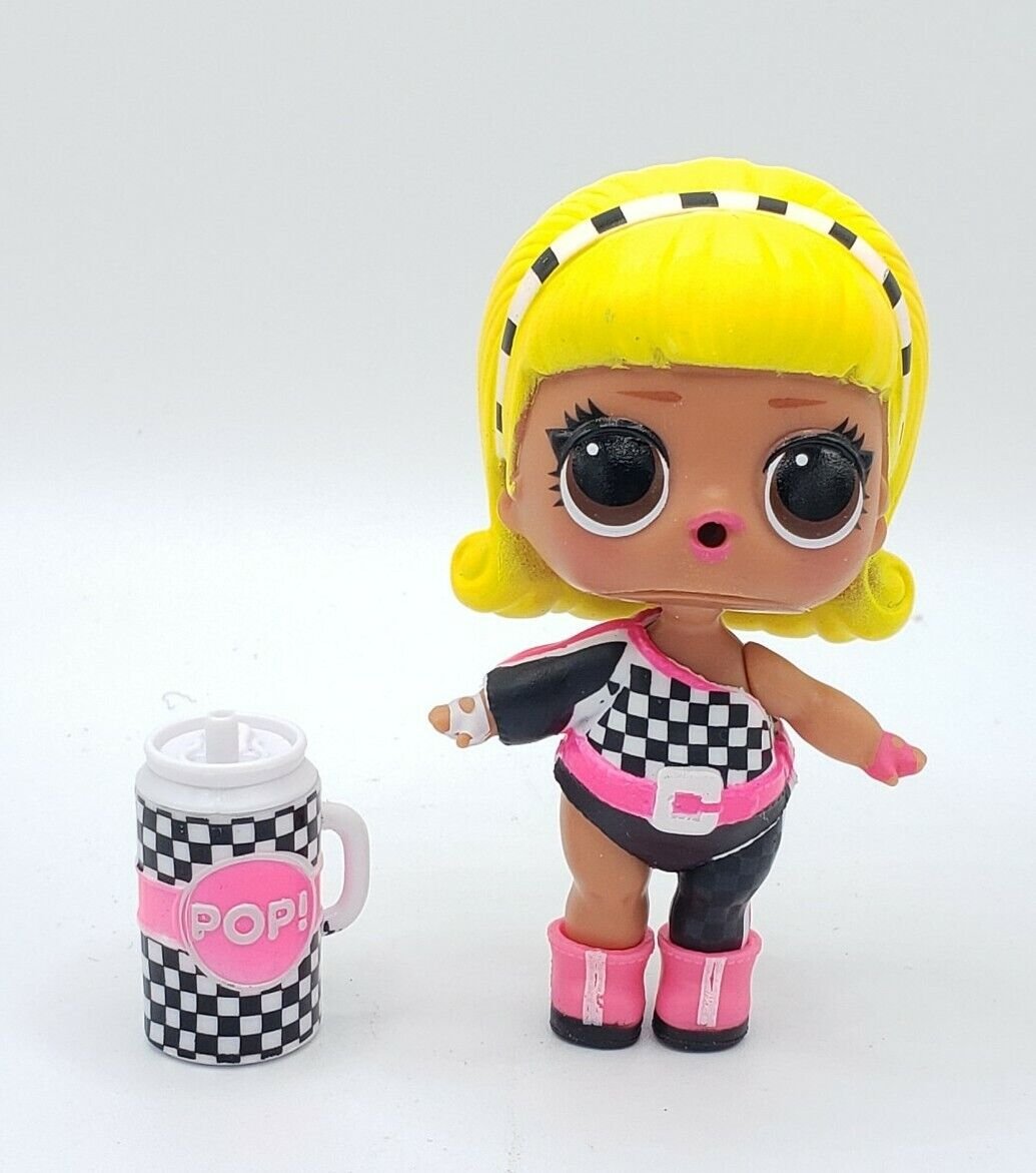 LOL Surprise Car Pool Coupe Drag Racer Lil Drag Racer Doll with Accessories