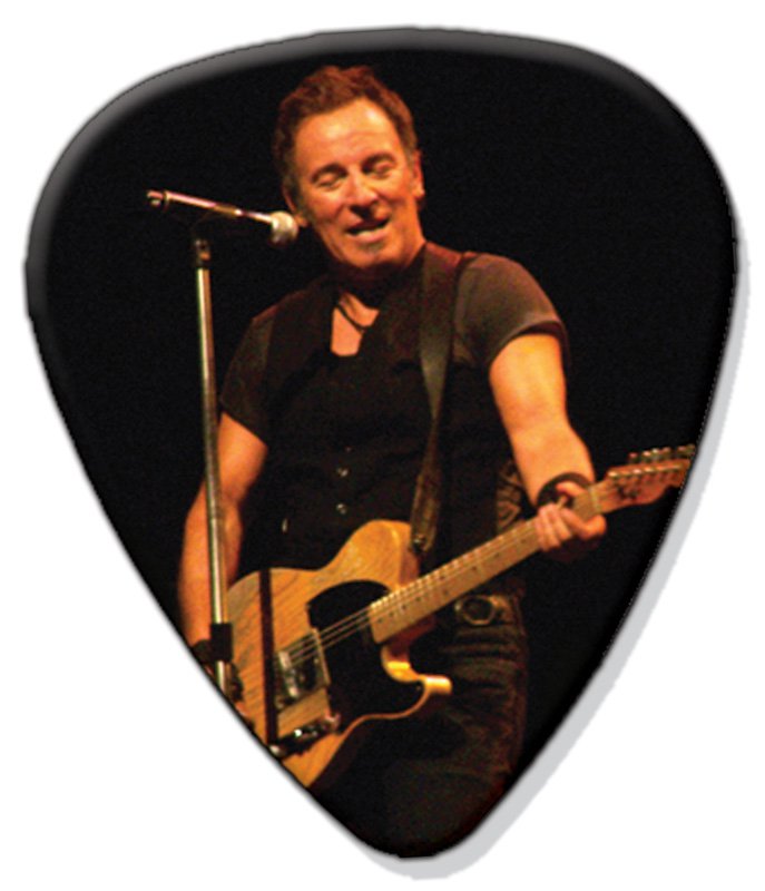 Bruce Springsteen 1 Loose Playable Guitar Pick Plectrum Licensed Live ...