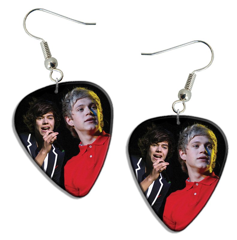 One Direction Guitar Pick Plectrum Playable Earrings Licensed Live ...