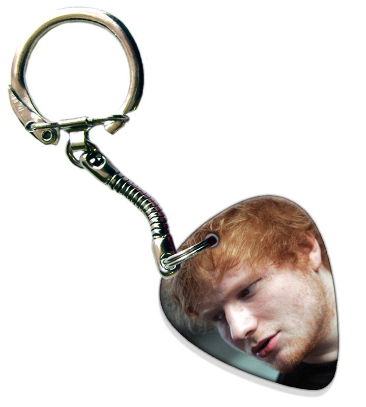 Ed Sheeran Guitar Pick Plectrum Playable Key Ring Licensed Live ...