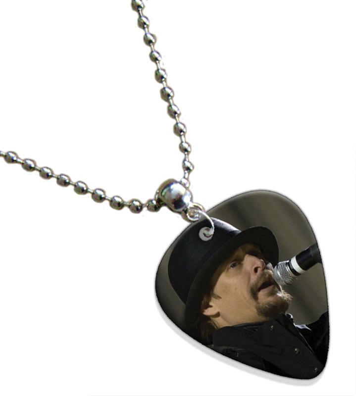 Kid Rock Guitar Pick Plectrum Chain Playable Necklace Licensed Live ...