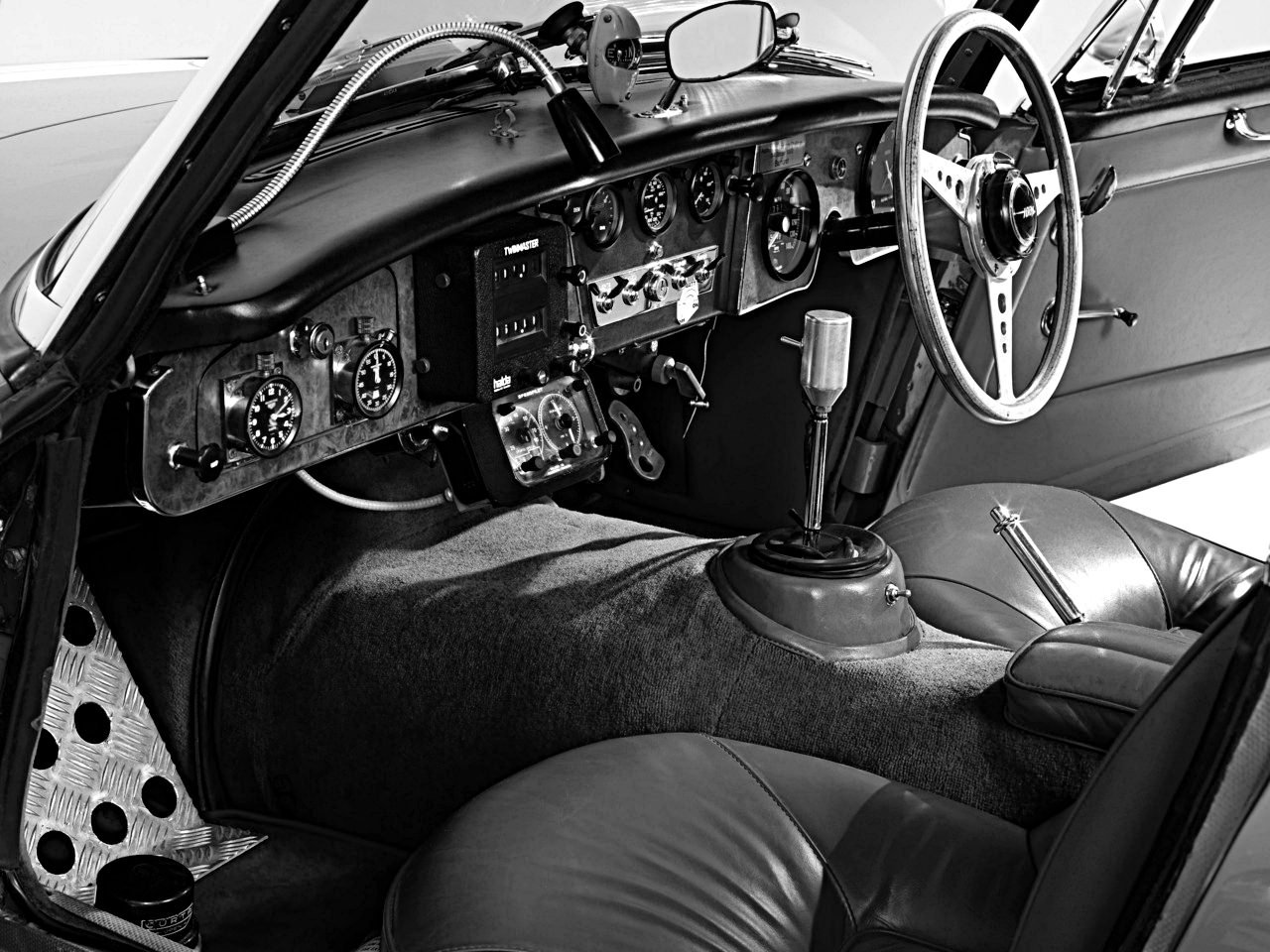 1967 Austin Healey 3.0 Rally Car Cockpit - Rally Car Photo Print
