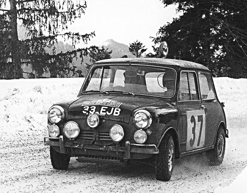 Paddy Hopkirk Mini Cooper S 1964 Monte-Carlo Winner #4 - Rally Car ...