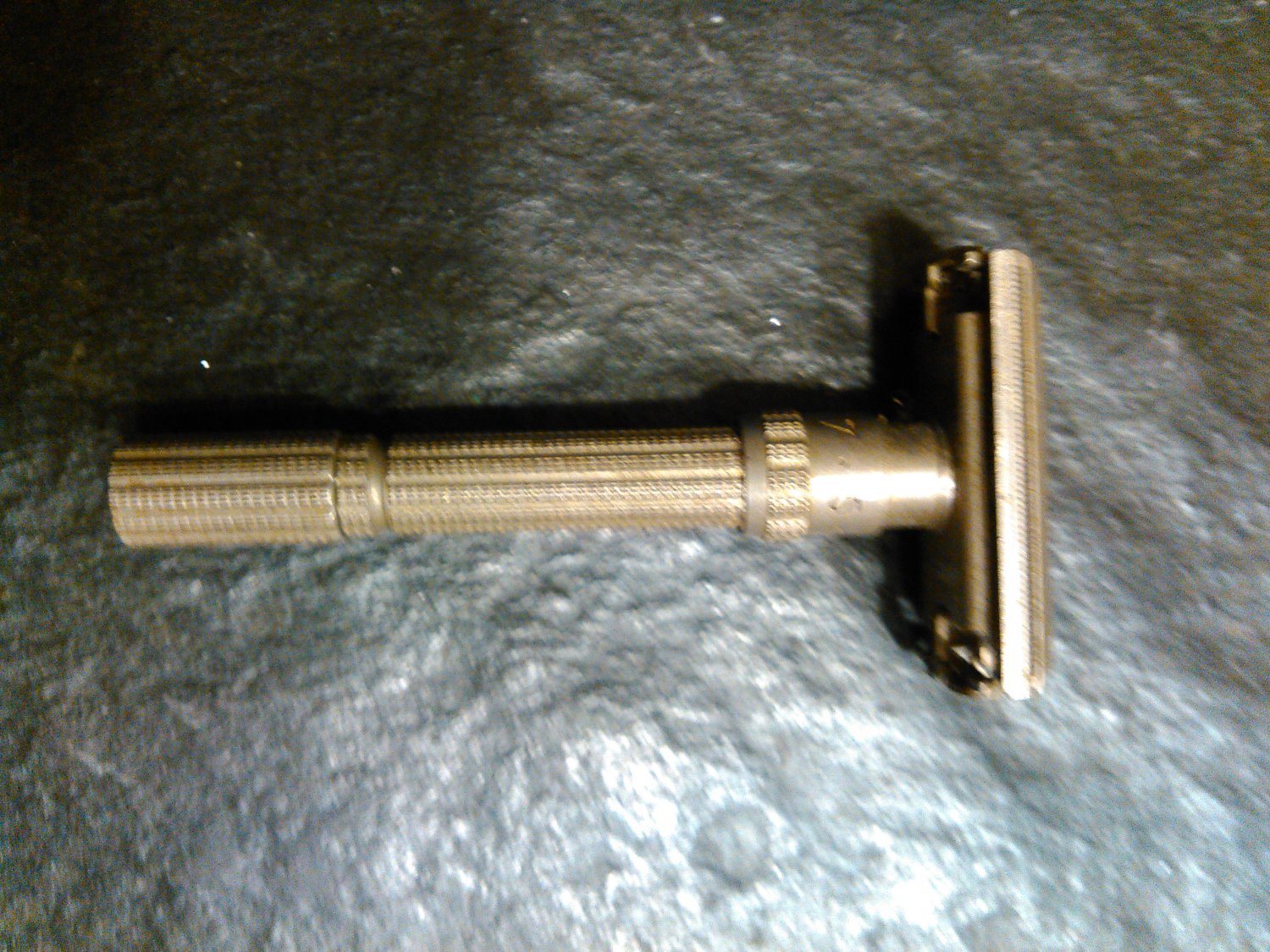 VINTAGE GENUINE Early RAZOR Gillette Fat Boy Executive D3 19753