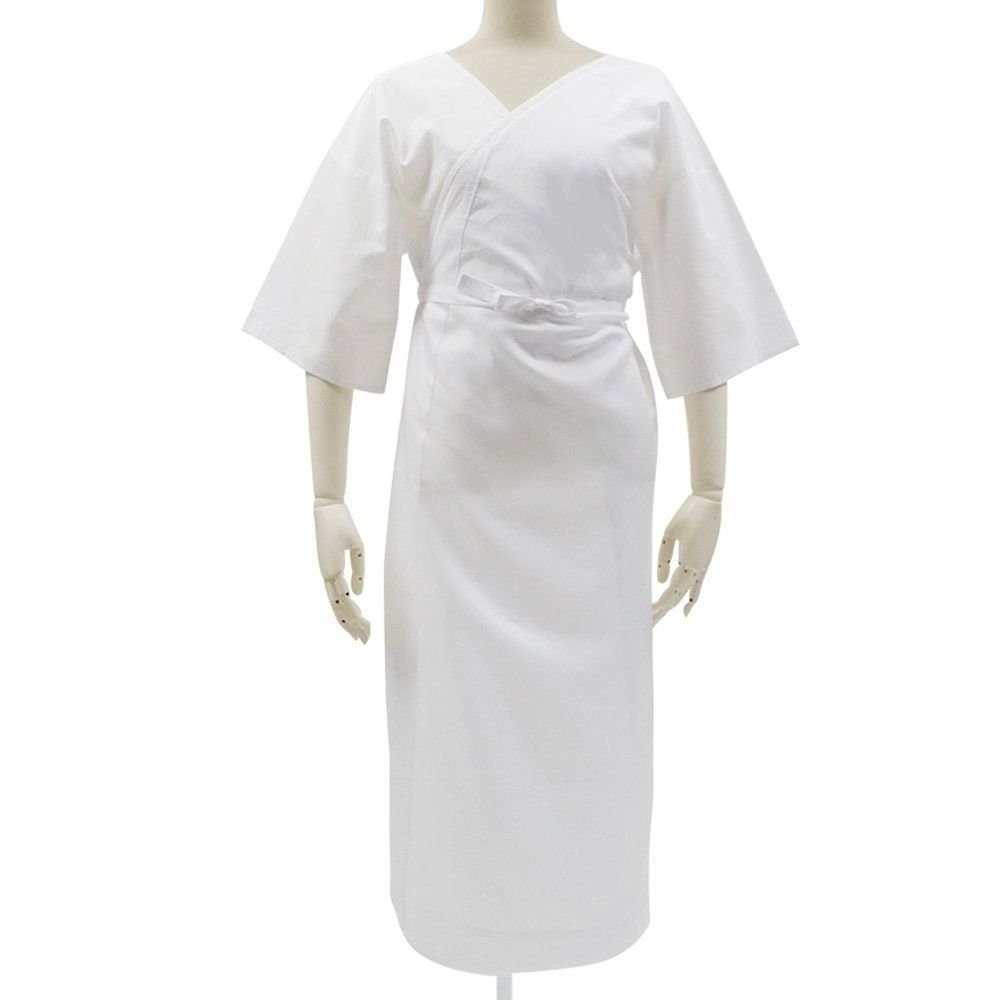 Washable Hadajuban kimono Underwear slip Cotton&Polyester white dress ...