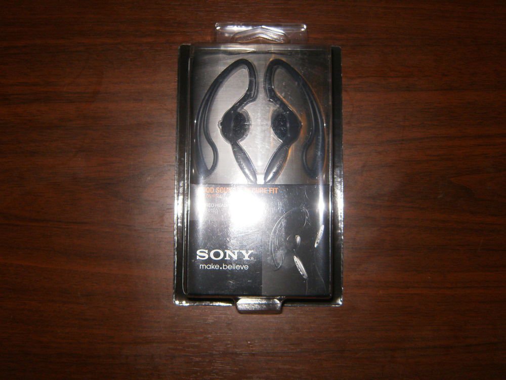 SONY CLIP ON STYLE HEADPHONES FOR MP3 / IPOD - BLACK BLUE PINK GREEN WHITE