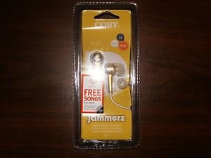 COBY JAMMERZ DIGITAL HEADPHONES FOR MP3 / IPOD BLACK RED BLUE PINK ...