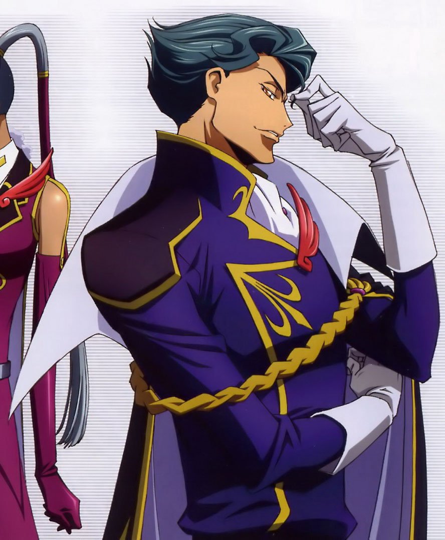 CODE GEASS Jeremiah Gottwald Cosplay Costume