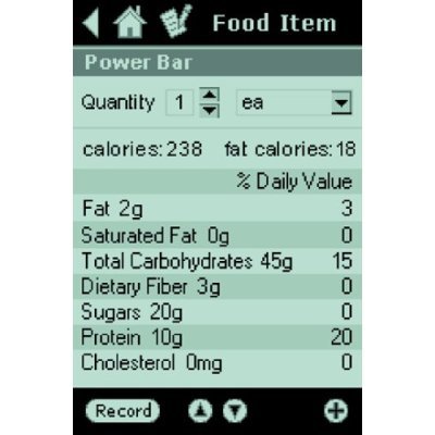 Electronic Mini Handheld Calorie counter Fitness Planner by Vivonic NEW ...