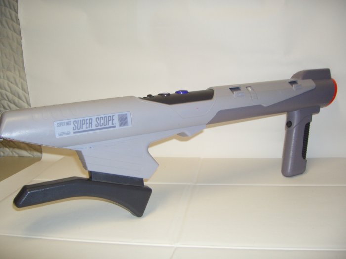 Super Nes Super Scope 6 for Super Nintendo in Box