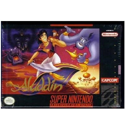 ALADDIN Super Nintendo Game in Box