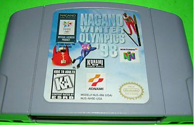Nagano Winter Olympics 98 N64 Nintendo 64 Game Cartridge