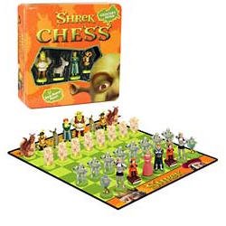 Shrek Chess set hand-painted chess pieces