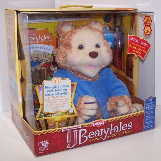 TJ Bearytales Animated Plush Bear