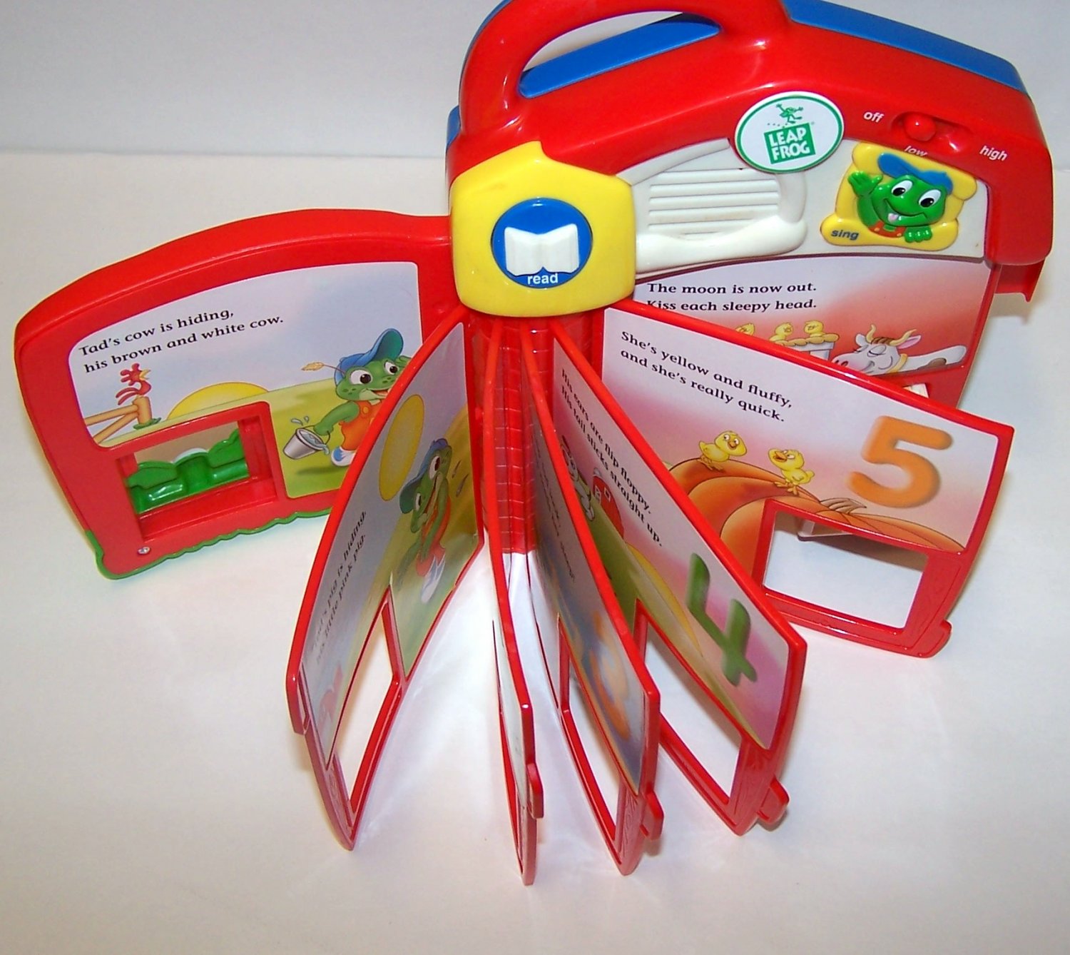 LeapFrog: Tad's Counting Farm Smart Block Book