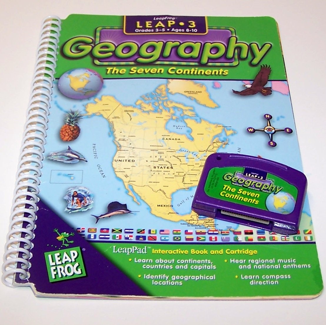 LeapPad Leap 3 Interactive Geography The Seven Continents