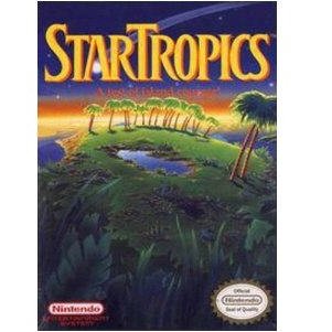 StarTropics Original 8-bit Nintendo NES Game Cartridge with Instructions
