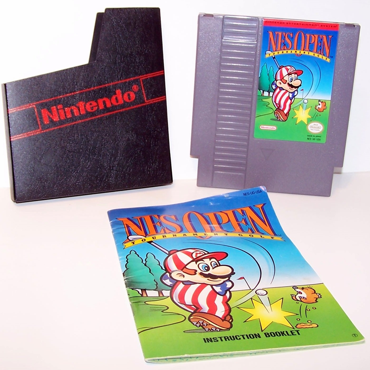 Nes Open Tournament Golf Original 8-bit Nintendo NES Game Cartridge