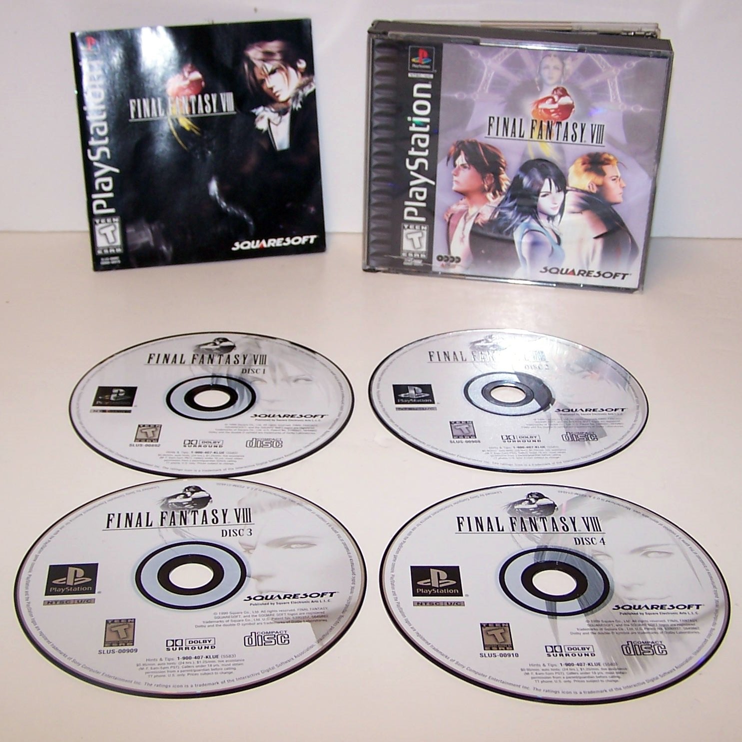 Final Fantasy VIII (Playstation) PS1 PS2