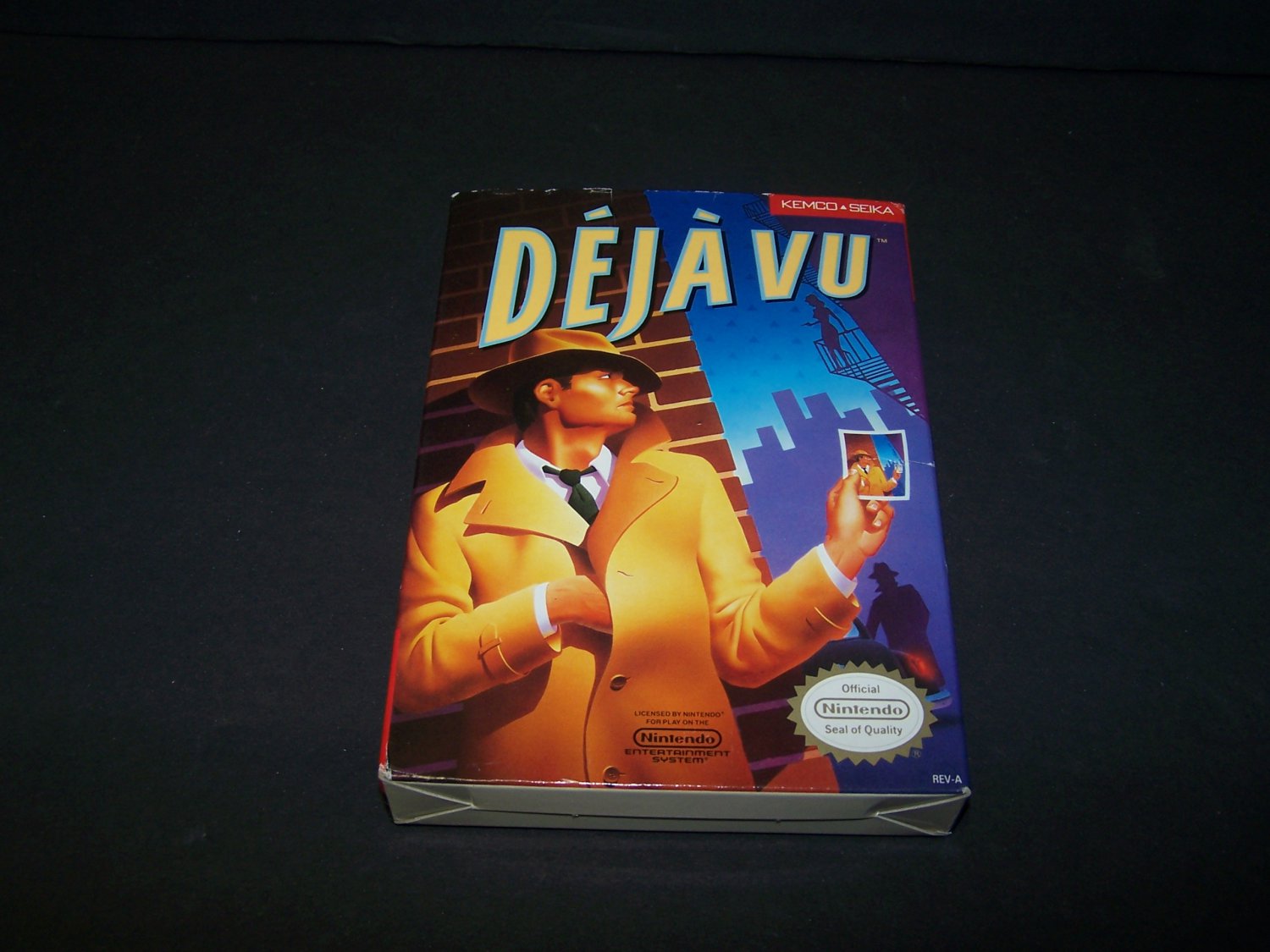 Deja vu Original 8-bit Nintendo NES Game Cartridge in Box