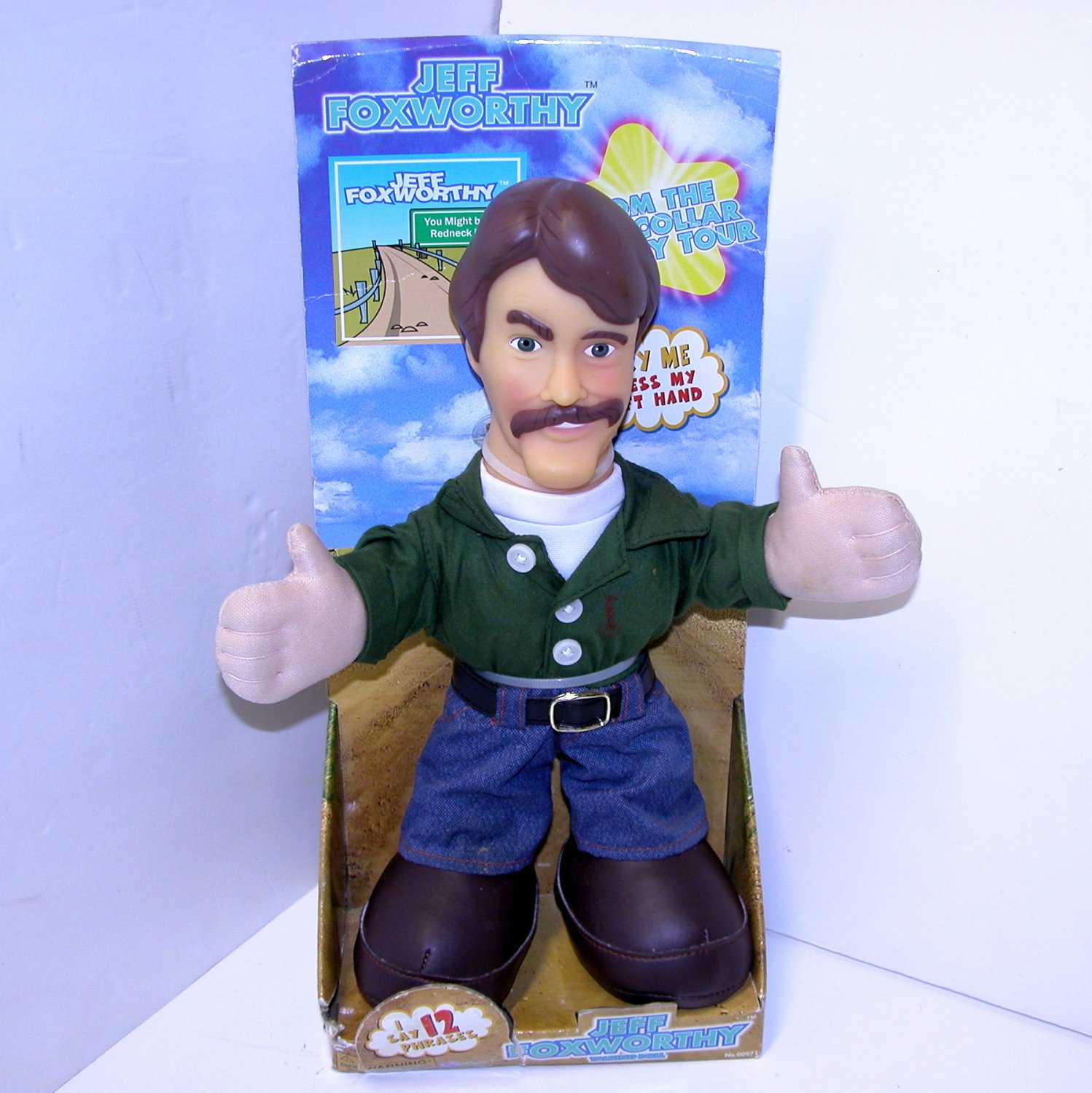 Jeff Foxworthy 12" Talking Doll