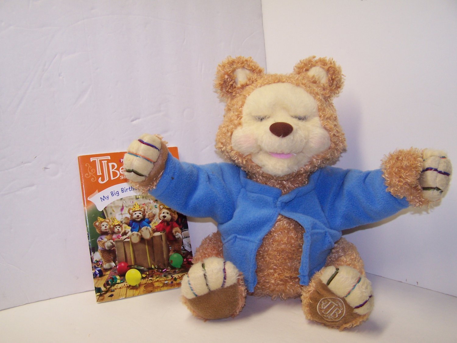 TJ Bearytales Animated Plush Bear plus 1 story