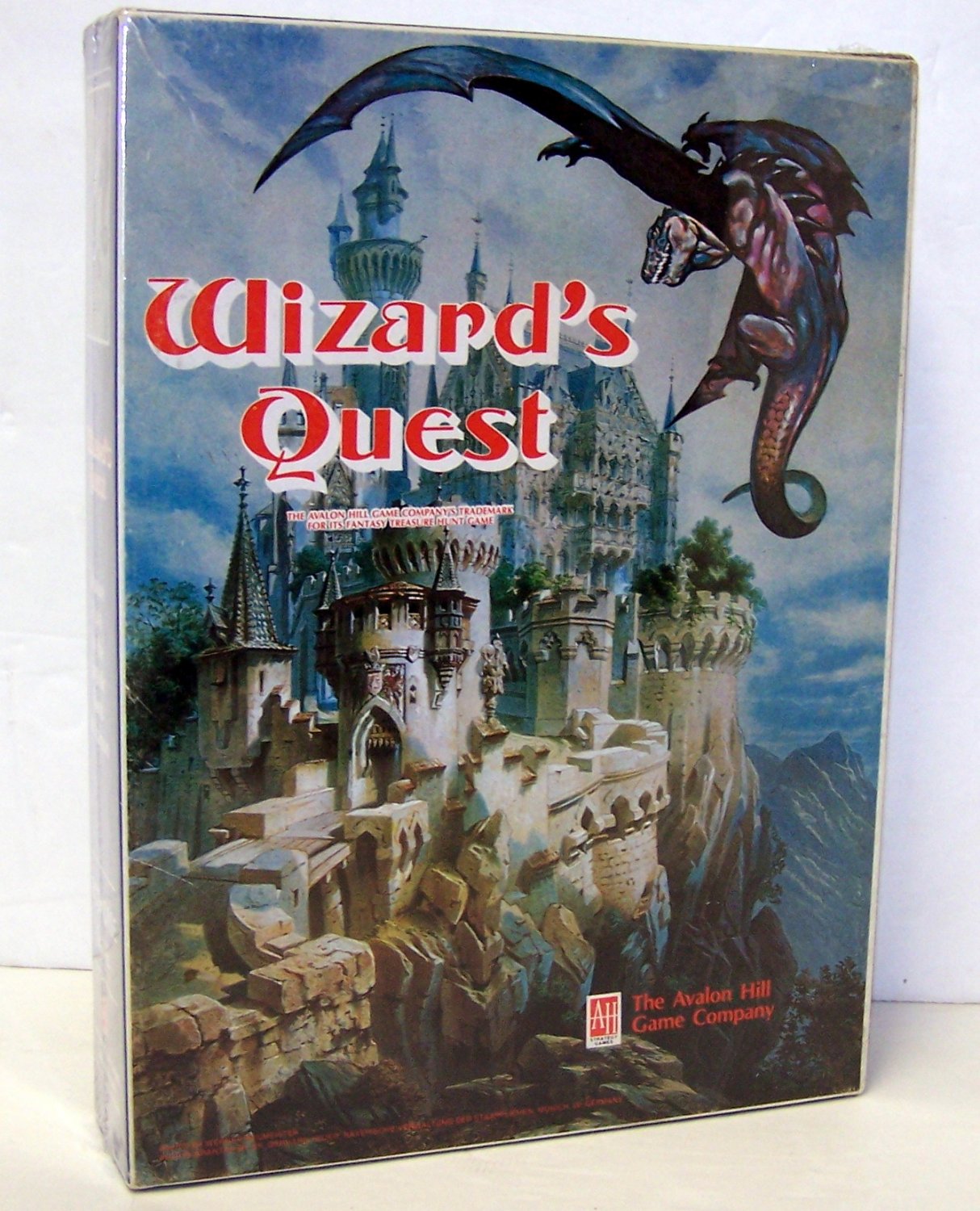 Wizard's Quest Bookcase Game by Avalon Hill