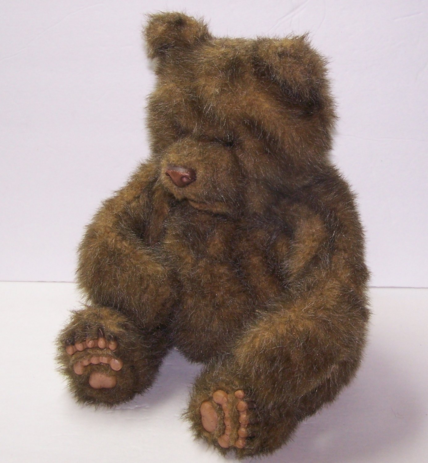 Fur Real Luv Cubs Brown Bear Cub Tiger Electronics Interactive Realistic
