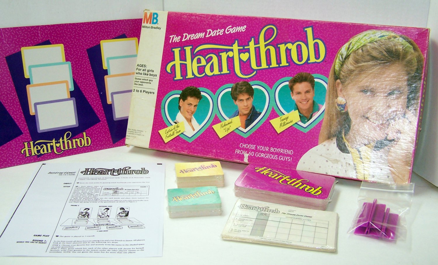 Heartthrob: The Dream Date Game Vintage 1988