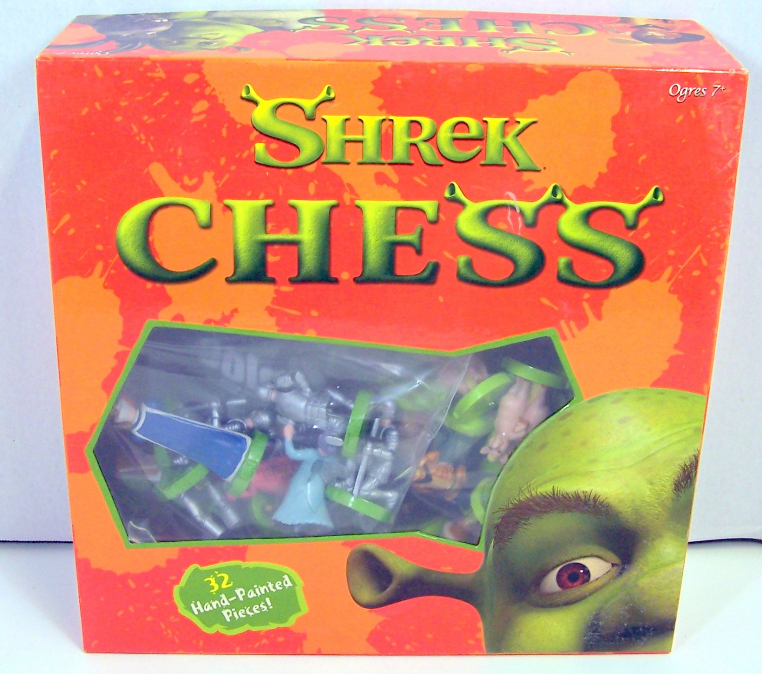 Shrek Chess set hand-painted chess pieces