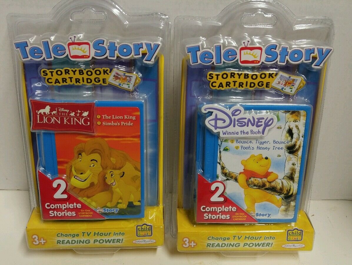 DISNEY Lion King - Winnie the Pooh Tele-Story Interactive Storybook ...