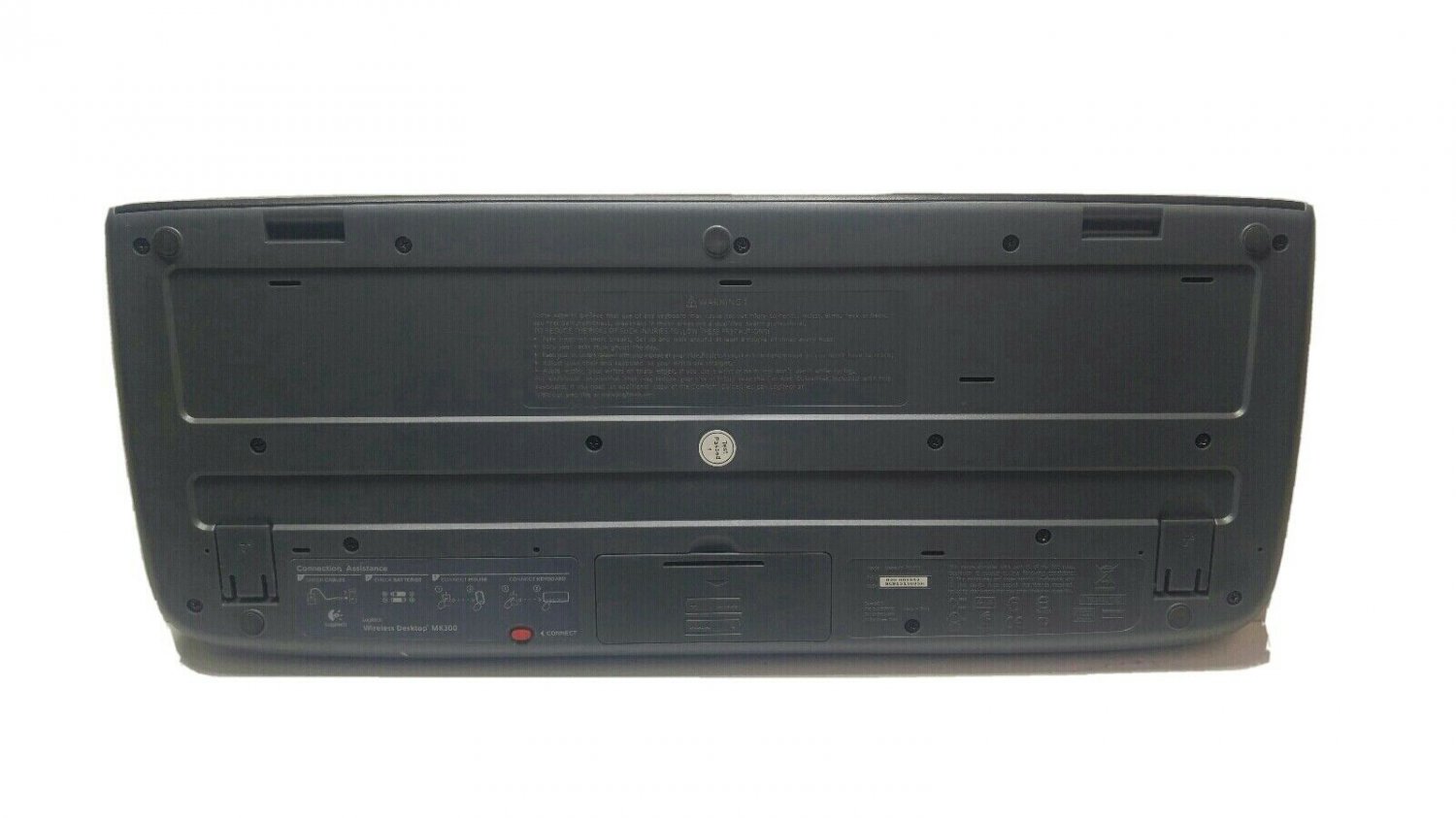 Logitech MK300 RF Wireless Keyboard Y-R0002 & Receiver Black P/N 820-001952