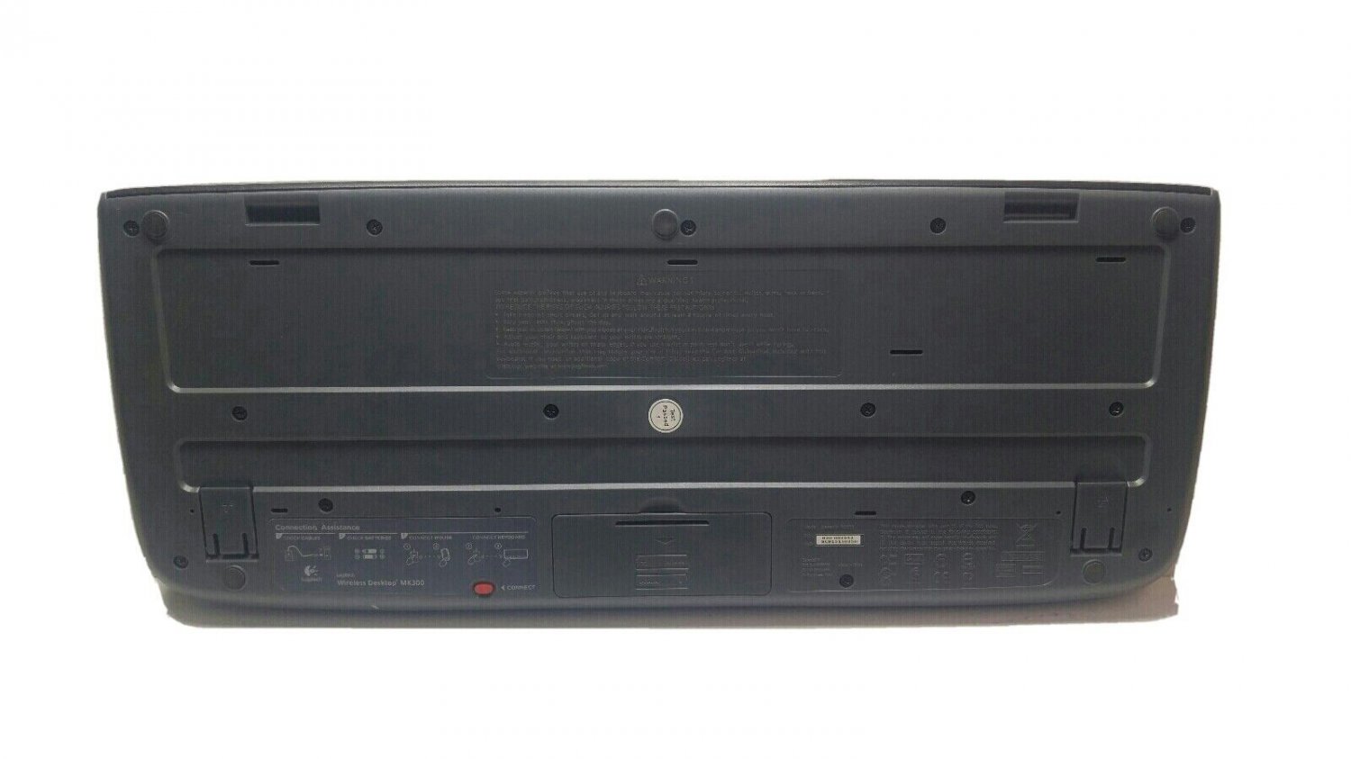 Logitech Wireless Keyboard & Receiver Black MK300