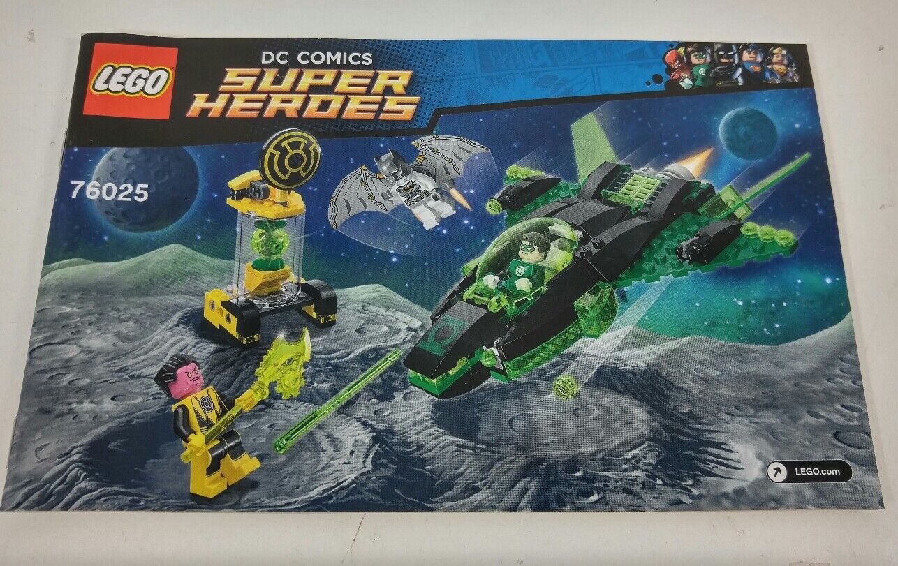 Lego 76025 DC COMICS SUPER HEROES Manual