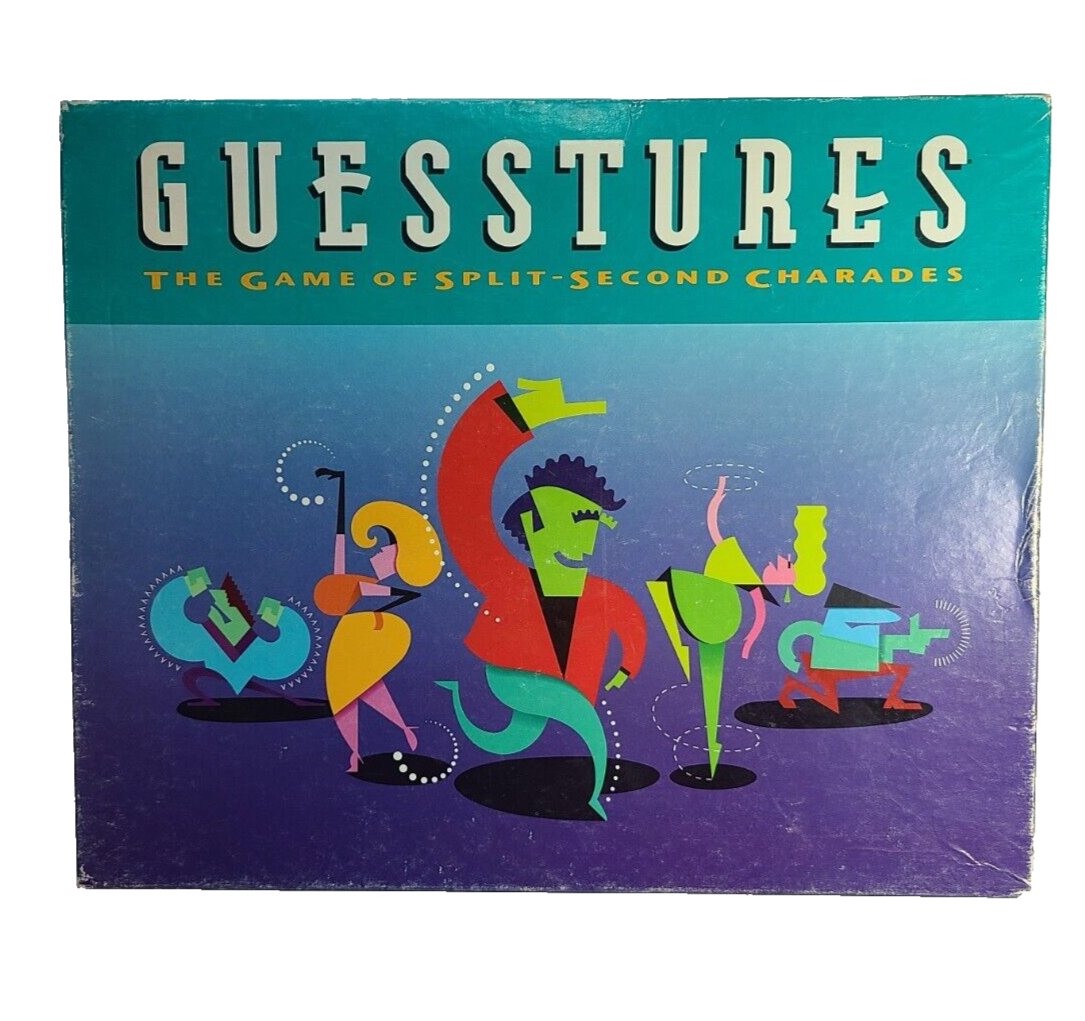 Guesstures Game The game of split-second Charades