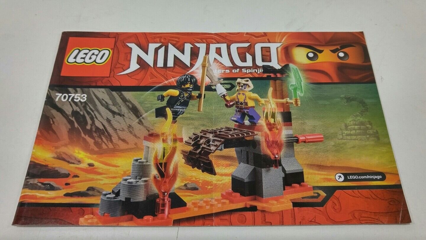 Lego 70753 NINJAGO Masters of Spinjitzu Manual