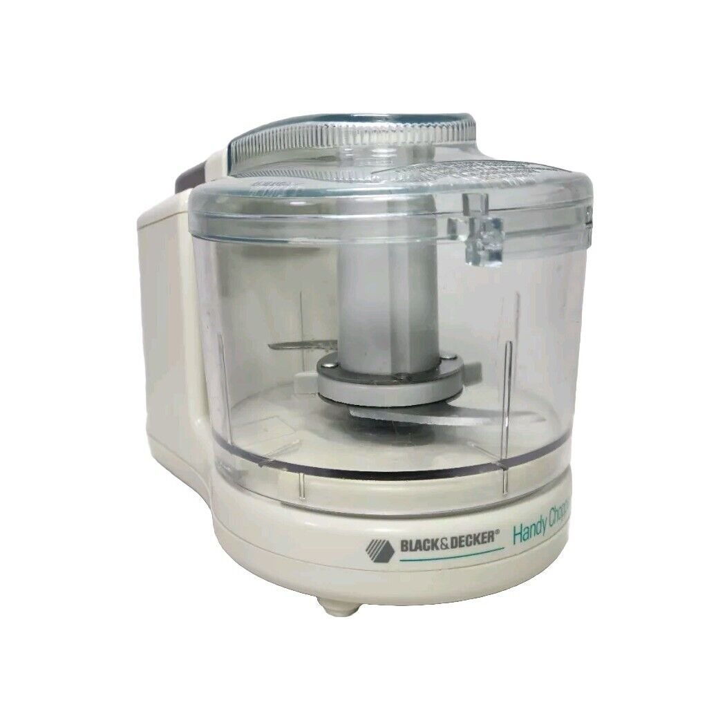 Black & Decker Mini Food Processor Handy Chopper Plus HC3000 White ...