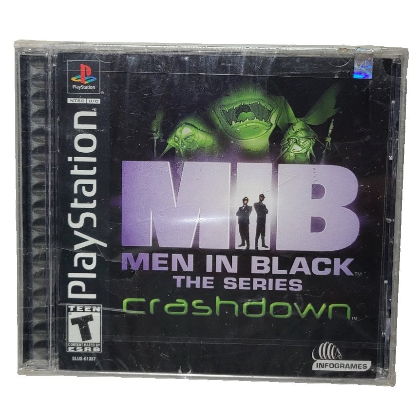 New Men in Black the Series Crashdown (Sony PlayStation 1 PS1, 2001 ...