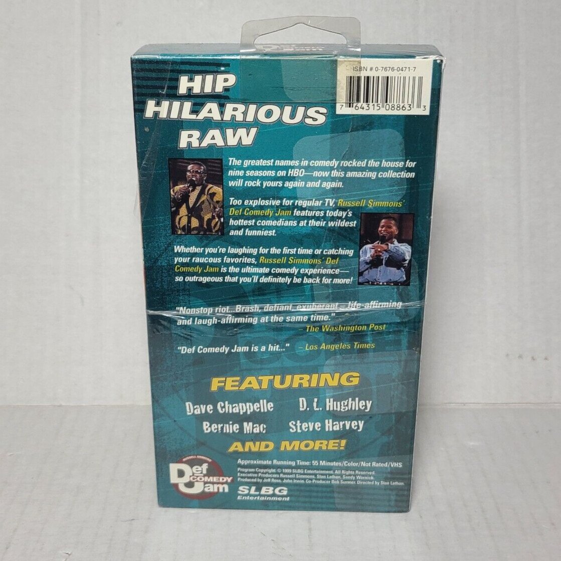 Def Comedy Jam Vol.4 [VHS] Steve Harvey Dave Chappelle