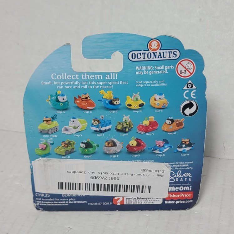 NEW Octonauts Gup Speeders Octo-buggy In Original U.S Package Fisher Price