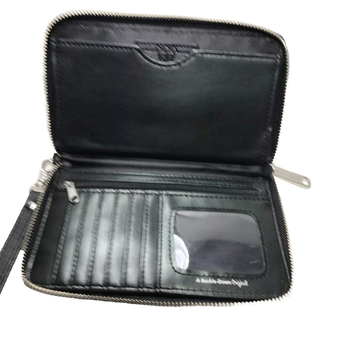 The POLAR EXPRESS Wallet Women's PU Zip Around Rectangle ROUND TRI ...