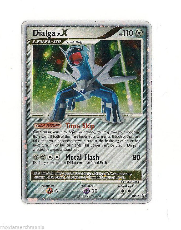 Pokemon Card Dialga LV.X - DP37 - Ultra Rare (Diamond And Pearl Promo)