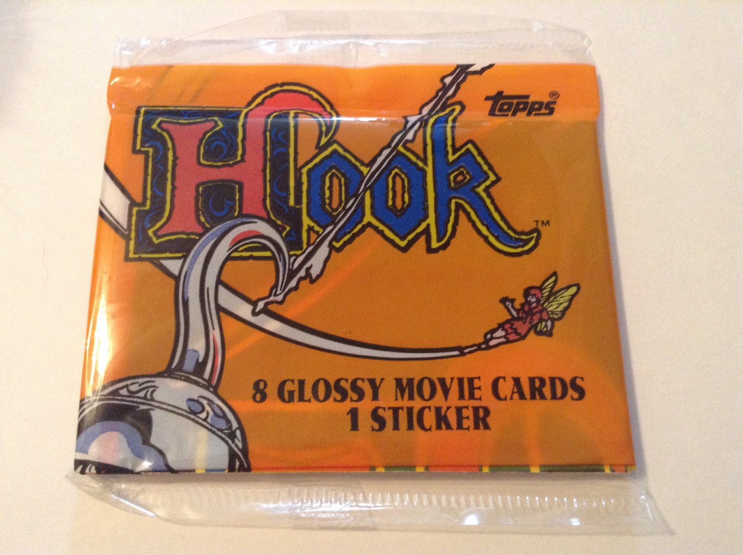 Topps Hook The Movie Trading Card and Sticker Booster Pack