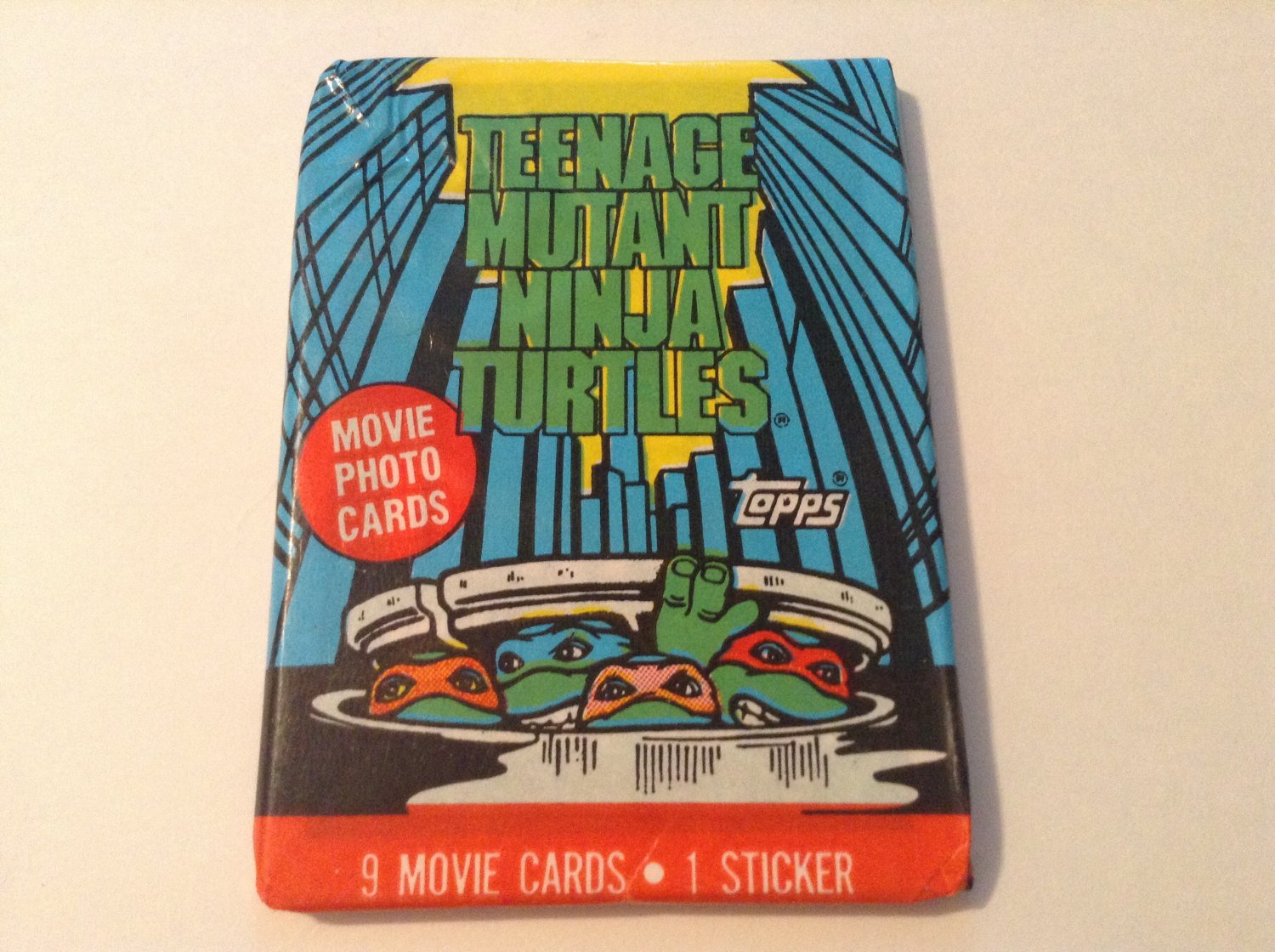 Teenage Mutant Ninja Turtles TMNT Movie Trading Card Booster Pack