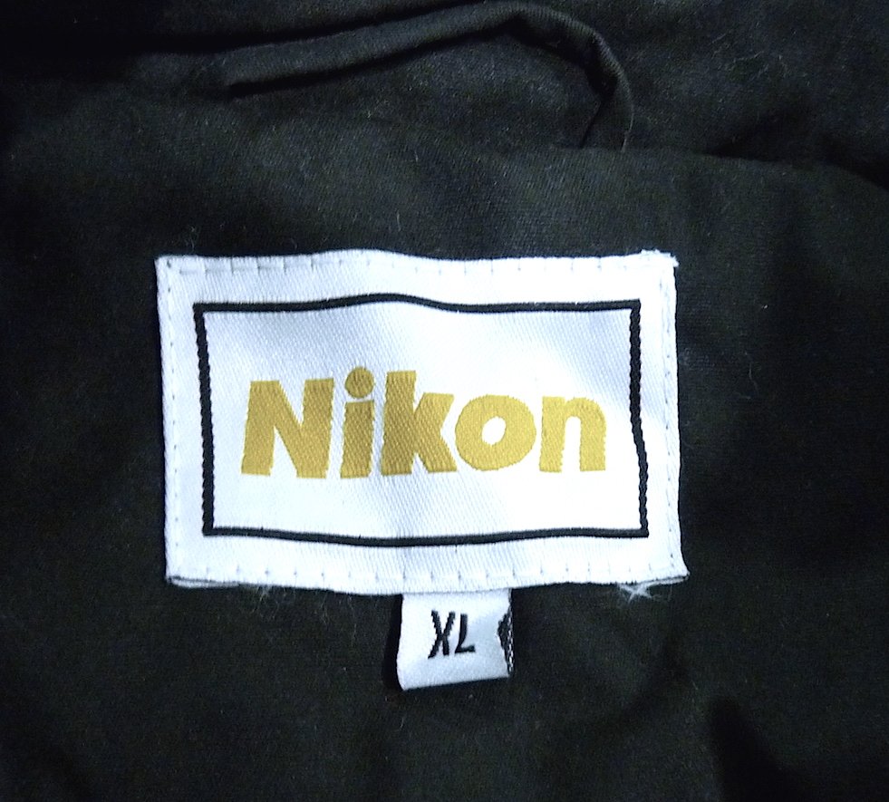 NIKON OFFICIAL PHOTOGRAPHER WEATHERPROOF JACKET SIZE XL