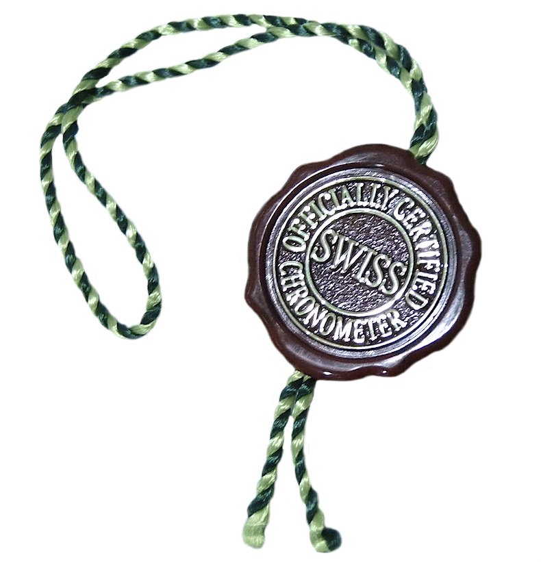 ROLEX CHRONOMETER RED SEAL HANG TAG UNUSED ATHENTIC