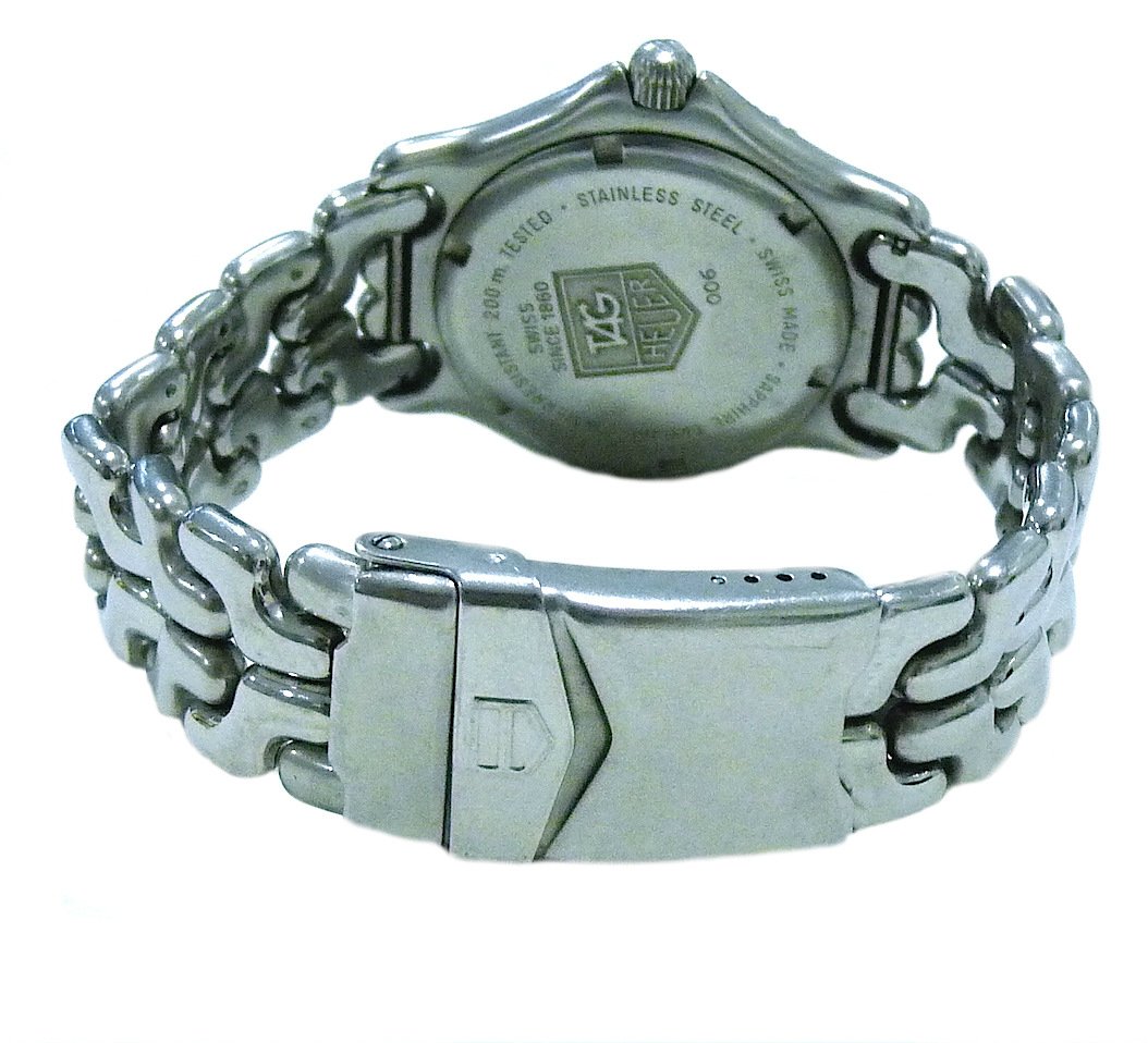 Vintage Tag Heuer SEL Proffesional Stainless Steel 200M Mens Watch ...