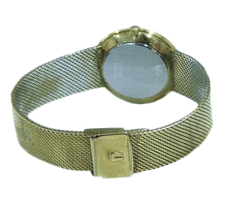 Vintage Universal Geneve 16K Gold Electroplated Unisex Quartz Watch ...