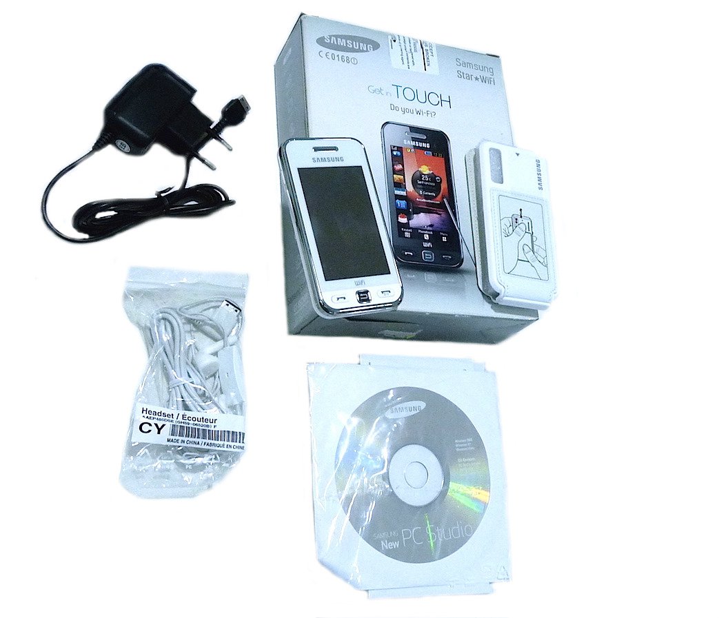 SAMSUNG TOUCH GT-S5230W SNOW WHITE MOBILE PHONE UNLOCKED WI FI CAMERA ...